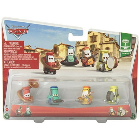 Disney Pixar Cars Pitties (Accordian and Mandolin) and (Tuba and Base ...