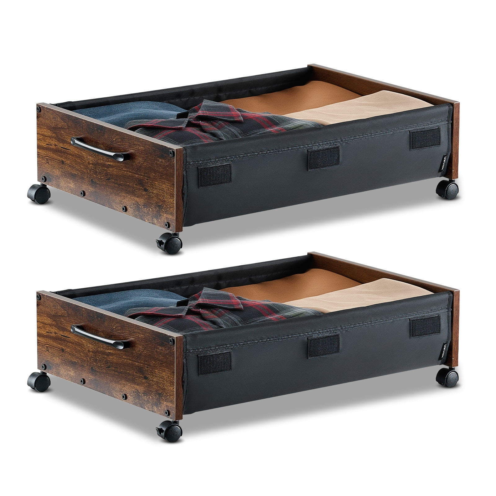 Click here for Vevor Under Bed Storage With Wheels 25.6x18.1x7.1... prices