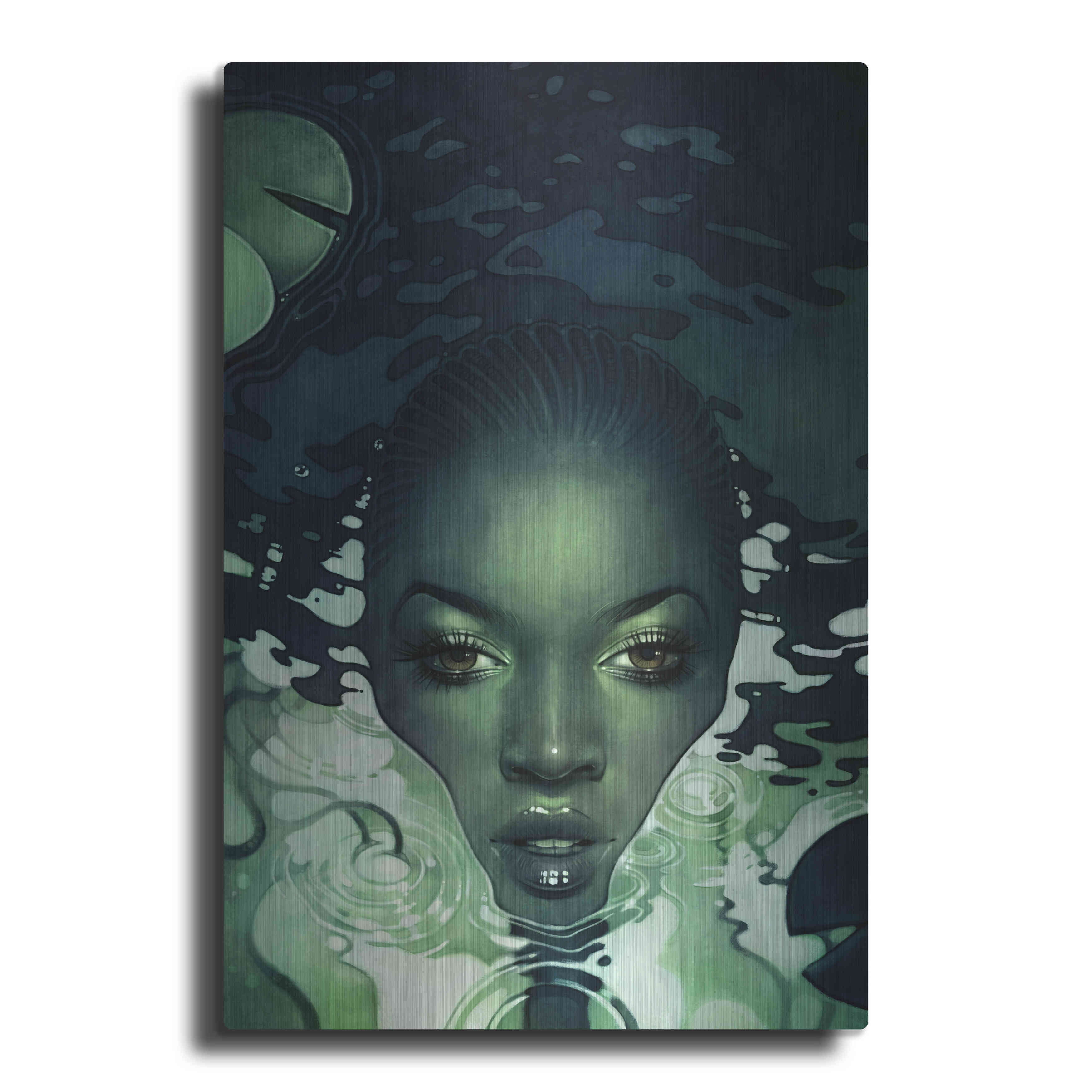 Luxe Metal Art 'Beverly' by Anna Ditman, Metal Wall Art, 16"x24 ...