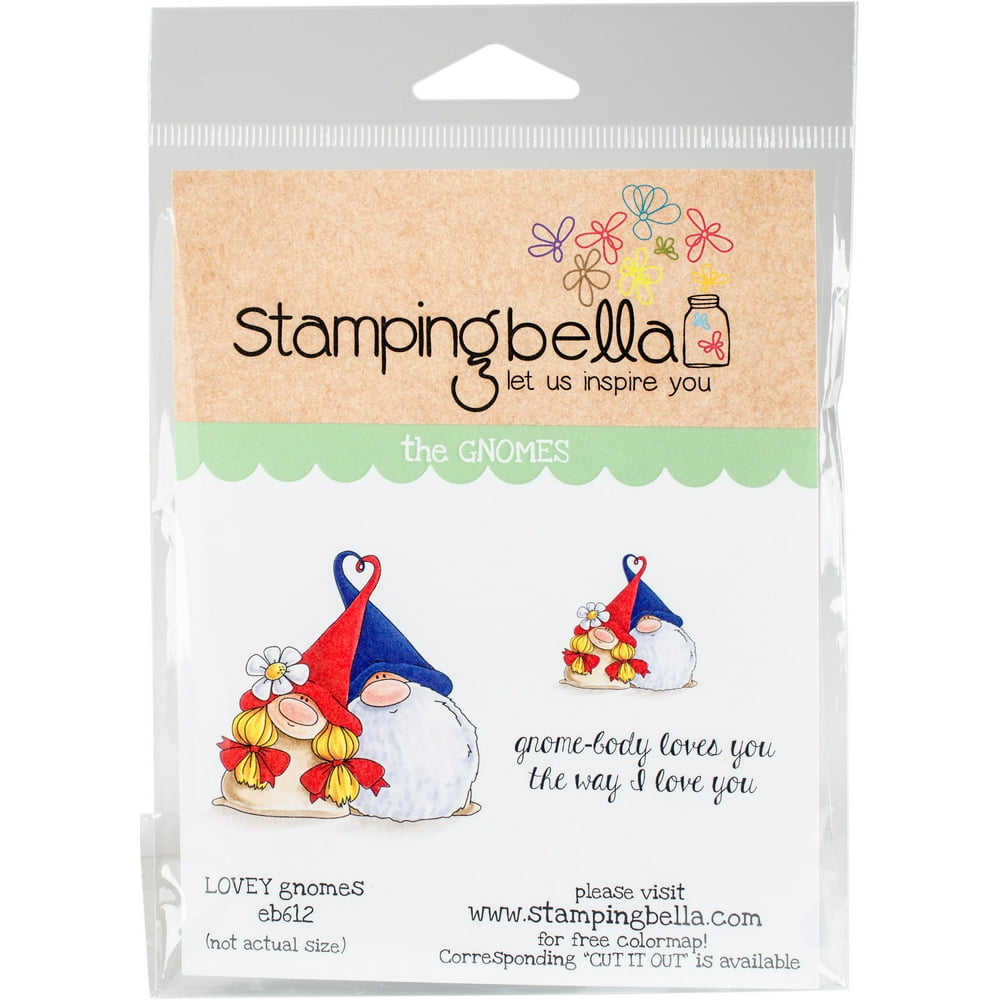 Stamping Bella Cling Stamps-Lovey Gnomes - Walmart.com - Walmart.com