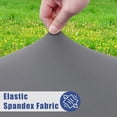 decorUhome Rectangle Stretch Spandex Tablecloth, Washable Reusable ...