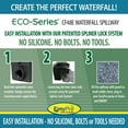 EasyPro Pond Products CF48E Eco-Series 48 Waterfall Spillway is Ideal ...