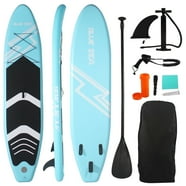 PROMARINE 10' Wide Inflatable SUP with Adjustable Paddle, Carry Bag ...