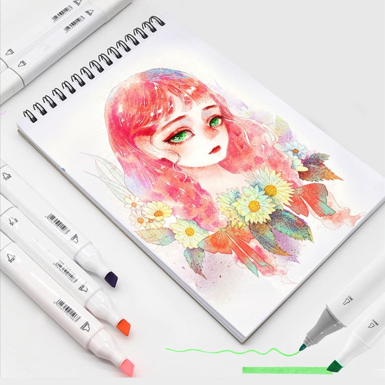 Copic Markers Drawing Anime