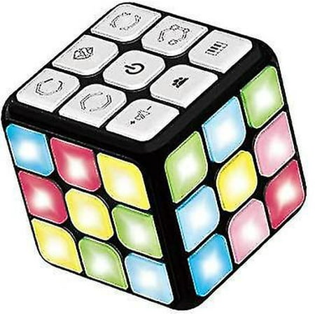 4-in-1 Flashing Cube Electronic Memory & Brain Game Handheld Game For ...