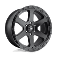 Fuel D589 Ripper 17X9 5X127 1Et 108Cb Matte Black Gloss Black Lip Wheel ...
