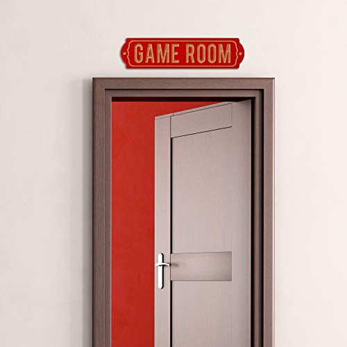 Barnyard Designs Retro game Room Wood Bar Sign, Vintage Wall Art gaming ...