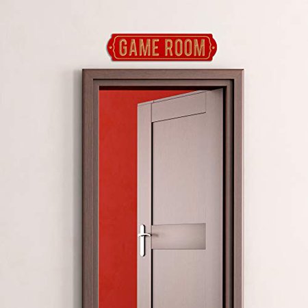 Barnyard Designs Retro game Room Wood Bar Sign, Vintage Wall Art gaming ...