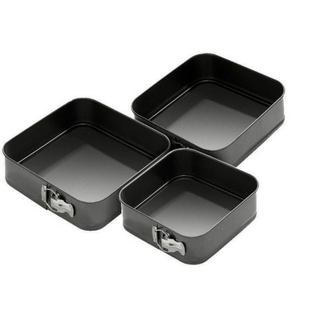 ‘s Kitchen 8/9/10 Inch Square Cake Mold Non Stick Slipknot Removable ...