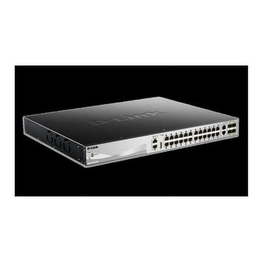 D-Link 24-Port Layer 3 Stackable 10GbE Managed Switch - Walmart.com