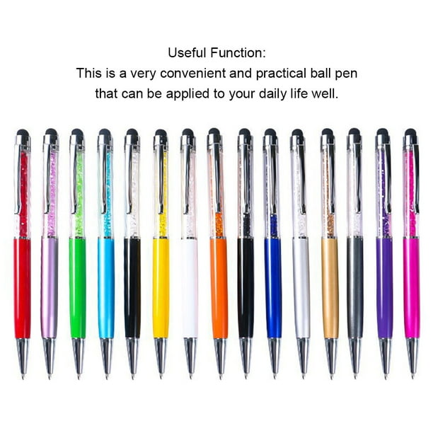 10 Pieces Stylus Touch Pens Metal Ballpoint Signature Prop Pen School ...