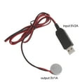 USB 5V2A Input Charging Cable Cord for 3V Output Batteries Powered ...