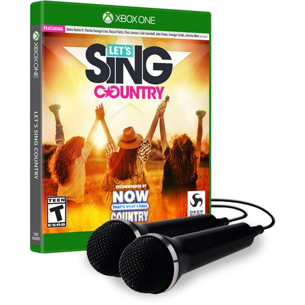 Let's Sing Country - 2 Mic Bundle for Xbox One - Walmart.com - Walmart.com