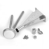 bedCLAW Unibody Adjustable Height Bed Frame Slat Center Support Leg, U ...