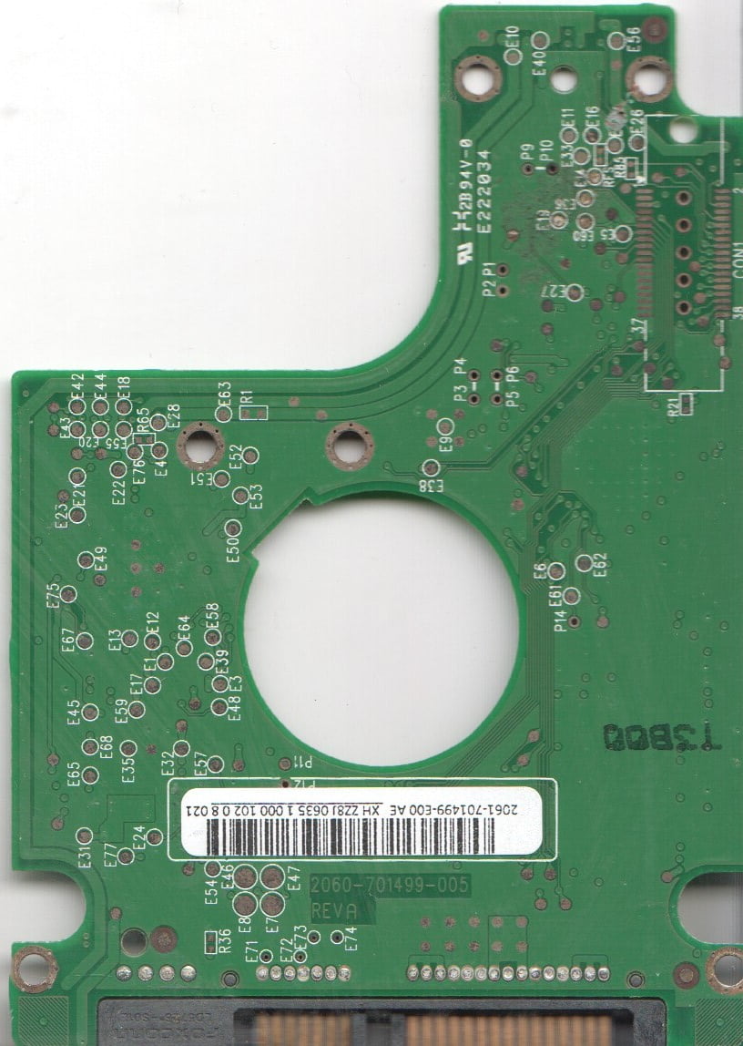 WD1600BEVT-75ZCT2, 2061-701499-E00 AE, WD SATA 2.5 PCB - Walmart.com