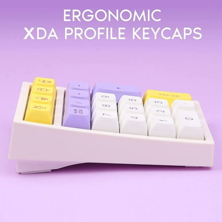 TH21 21 Keys Hot Swappable Wired Numpad with RGB Backlight ...