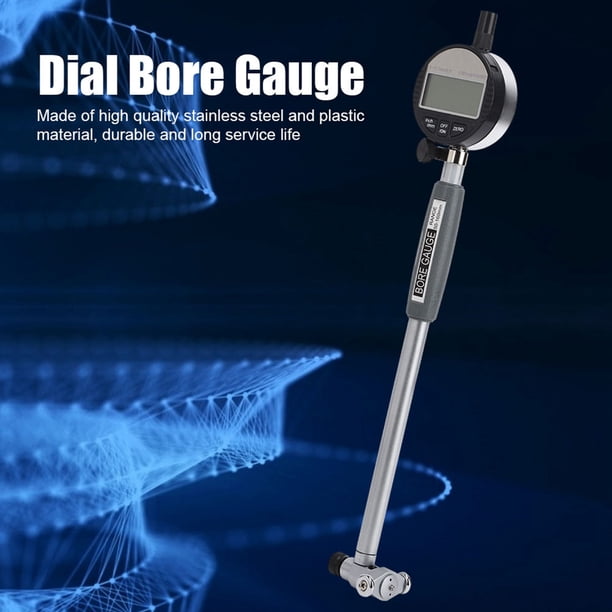 Dial Bore Gauge, Stainless Steel Dial Gauge High Accuracy 50-160mm With ...