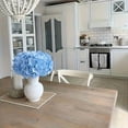 5-Stem Artificial Hydrangea Flowers in Blue - Elegant Home and Wedding ...
