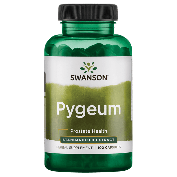 Swanson Pygeum Herbal Supplement Promoting Male Prostate Health