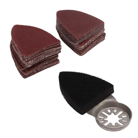 Sandpaper Set,51Pcs Oscillating Sandingpaper Sanding Oscillating ...