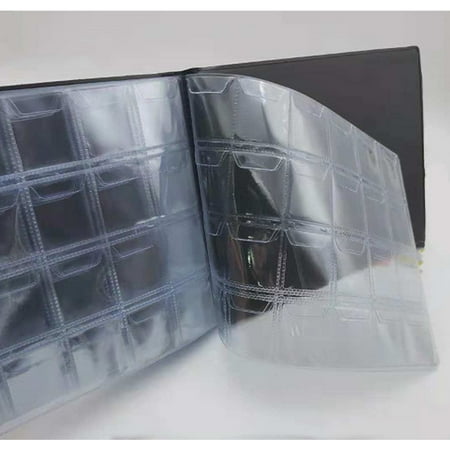 Banknotes Storage Book Pockets Coins Folder Black Capacity Numismatics ...
