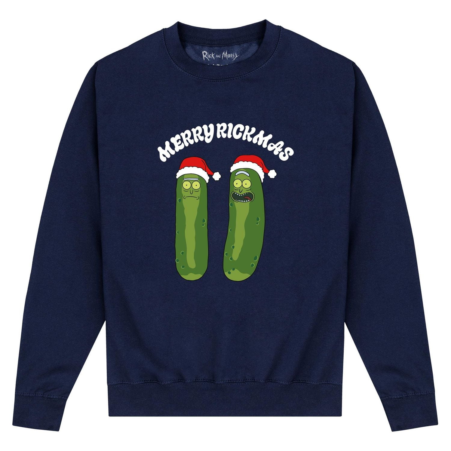 Click here for Rick And Morty Adult Pickle Rick Christmas Sweatsh... prices