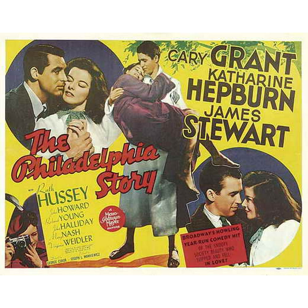 The Philadelphia Story Movie POSTER 11" x 17" Style C - Walmart.com ...