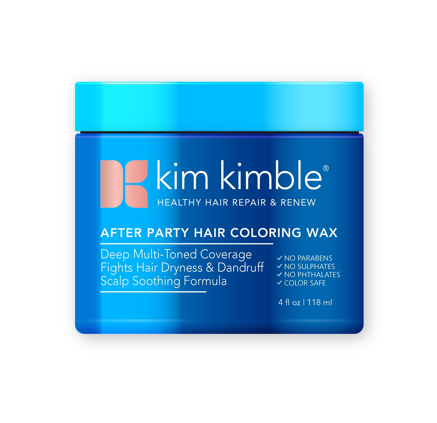 Kim Kimble After Party Hair Coloring Conditioning Wax - Blue - Walmart.com