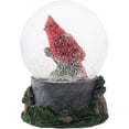 Elanze Designs Spring Blossom Cardinals 100MM Musical Water Globe Plays ...