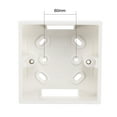 Wall Switch Box Electrical Outlet Mounting Cassette Single Gang ...