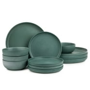 Yellowstone 12-Piece Ceramic Dinnerware Set, Kayce Collection - Walmart.com