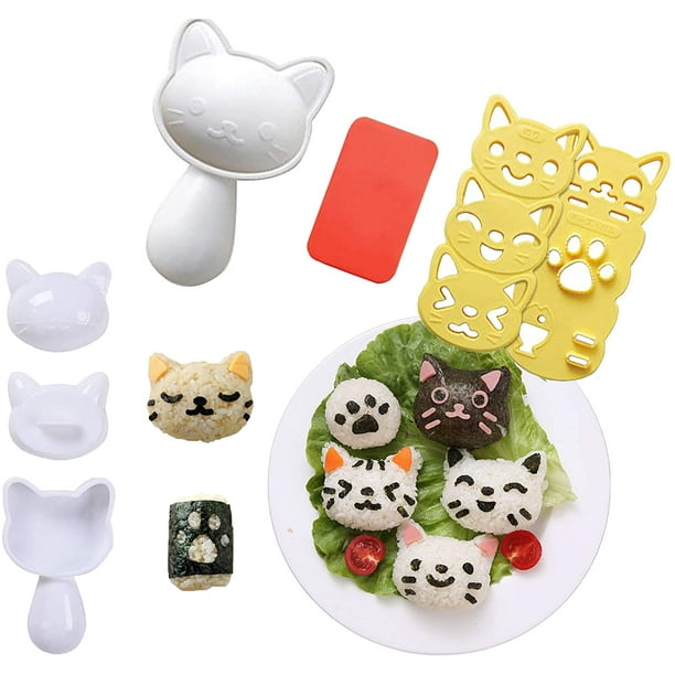 Onigiri Mold, Bento Box Accessories Bento Boxes for Kids Lunches Decor ...