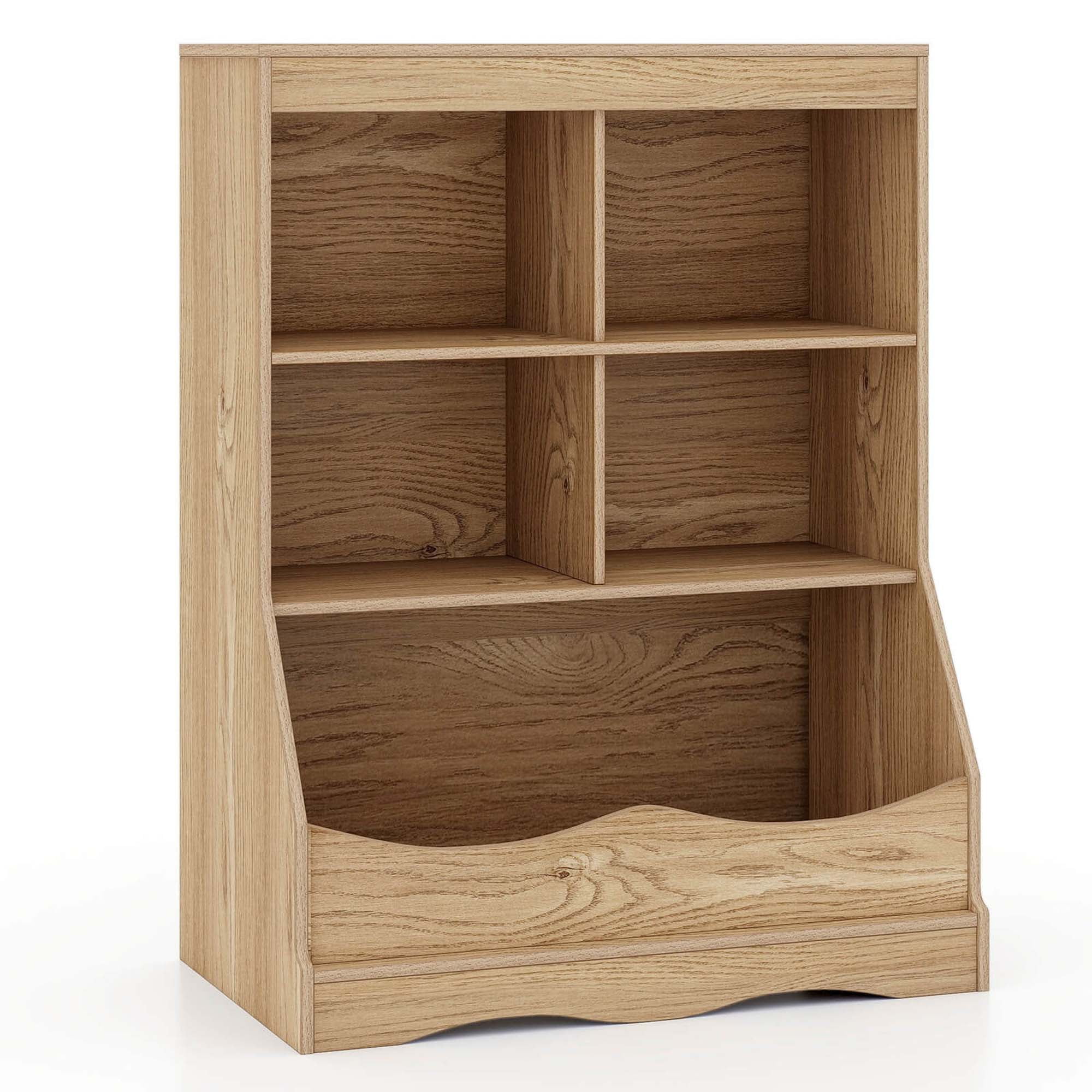 Click here for Costway 34.5 Kids Bookshelf With Anti-Tipping Kits... prices