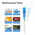 PH Meter Thermometer Pen For Food Fruit Meat Soil Lab Digital Acidity ...