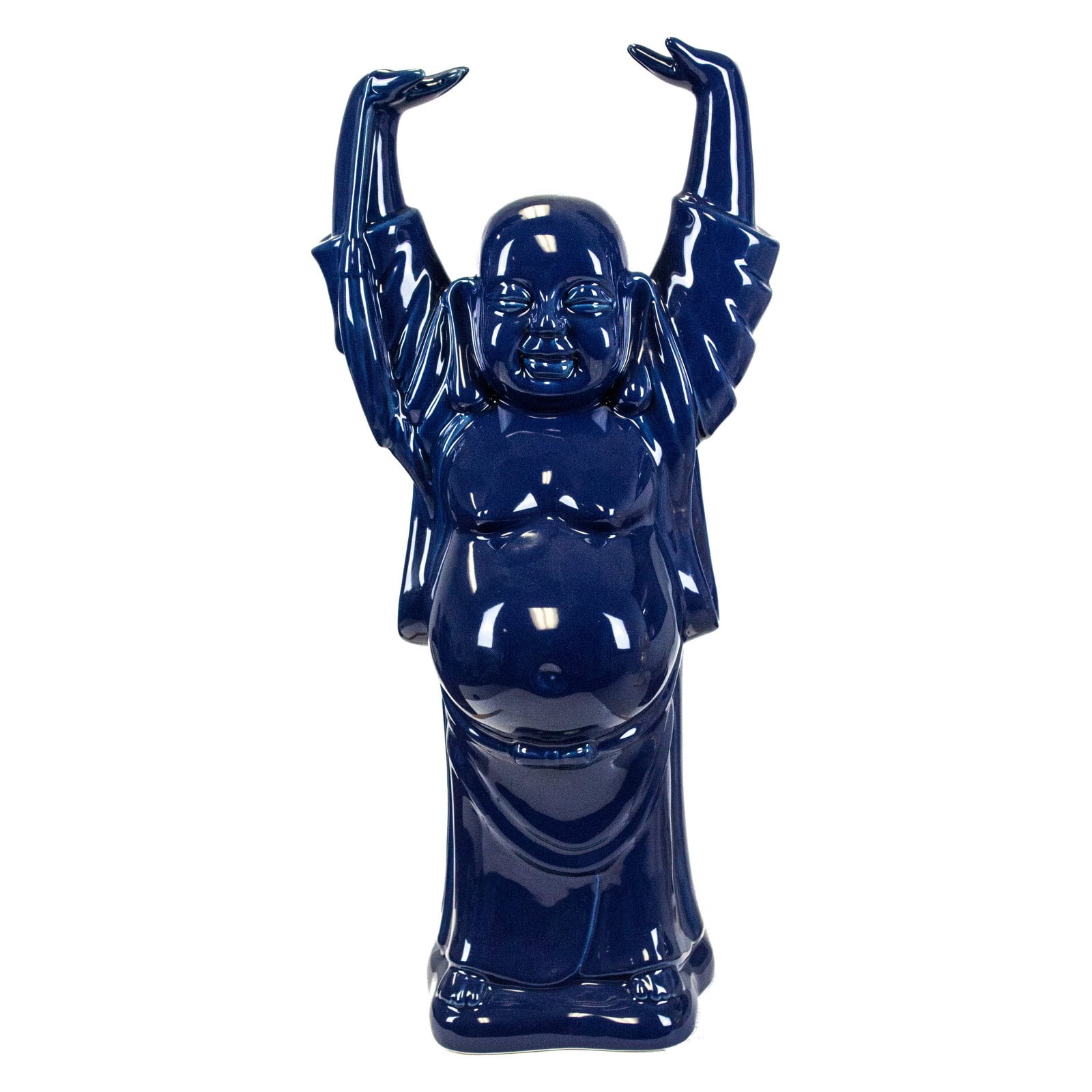 Sagebrook Home 7.25 in. Joyful Buddha Statue - Walmart.com