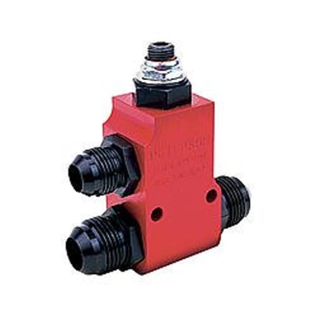 Remote Relief Valve with -12 AN Oil Fittings -10 AN Relief Line Fitting ...