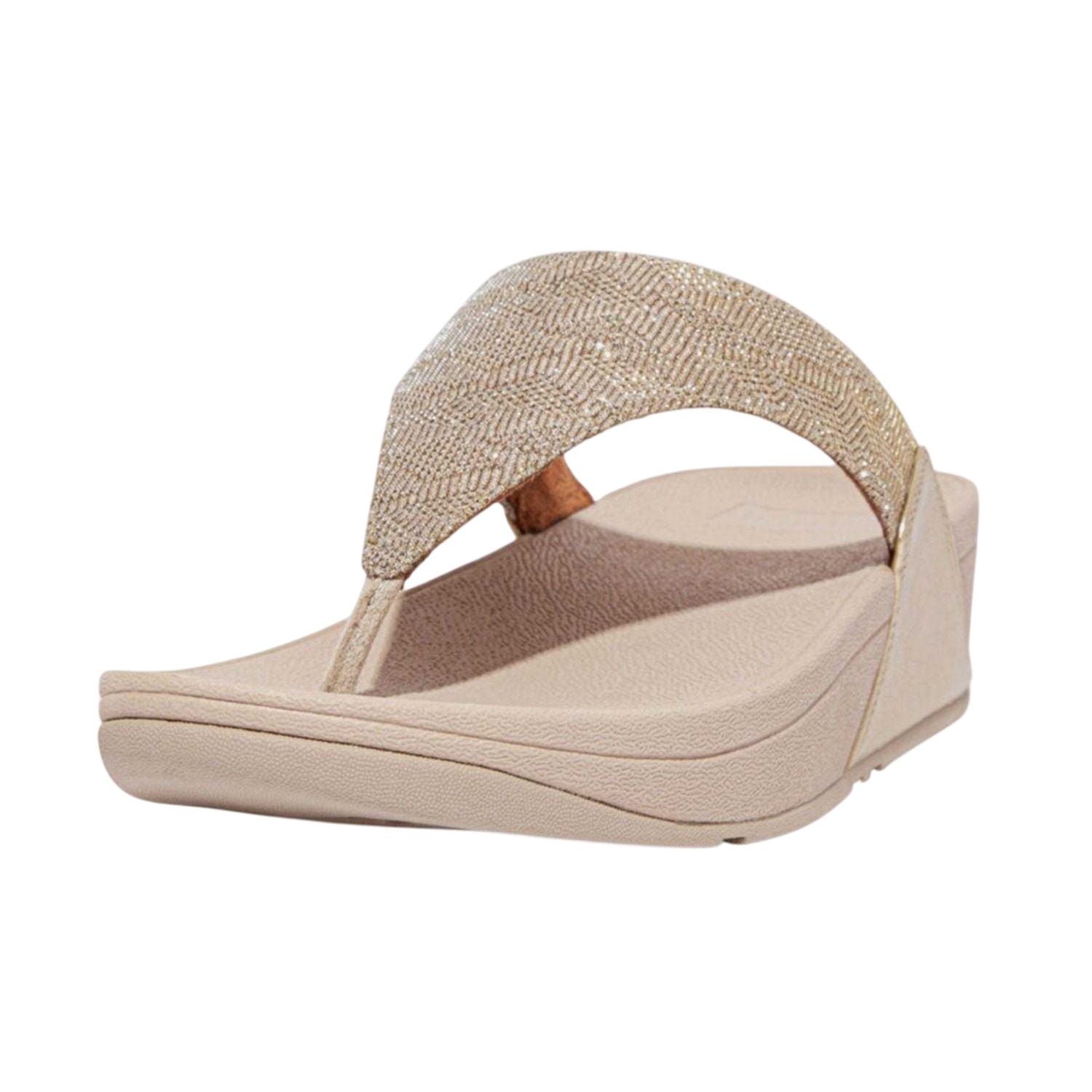 Click here for Fitflop Fit Flop Womens Lulu Glitz Faux Leather Sa... prices