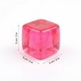 Mini Ice Cube Squeeze Toy Cube Soft Novelty Squishy Fidget Toy Stress ...