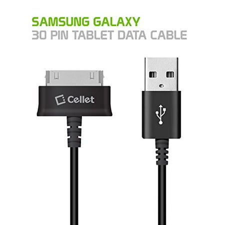 Cellet Made Samsung-Galaxy-Tab Tablet-USB-Charging Sync-Data-Cable-30 ...