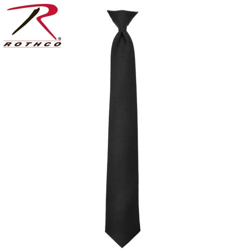 Click here for Rothco Police Issue Clip-On Neckties - Black One S... prices