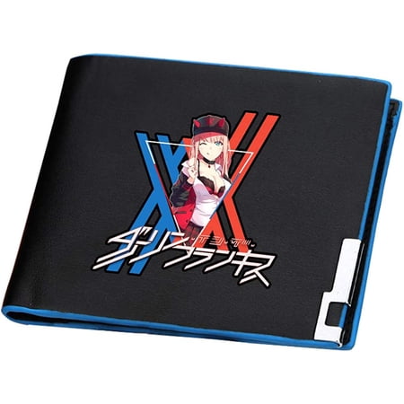 DARLING in the FRANXX Slim Wallet Anime Money Bag ZERO TWO Cartoon ID ...