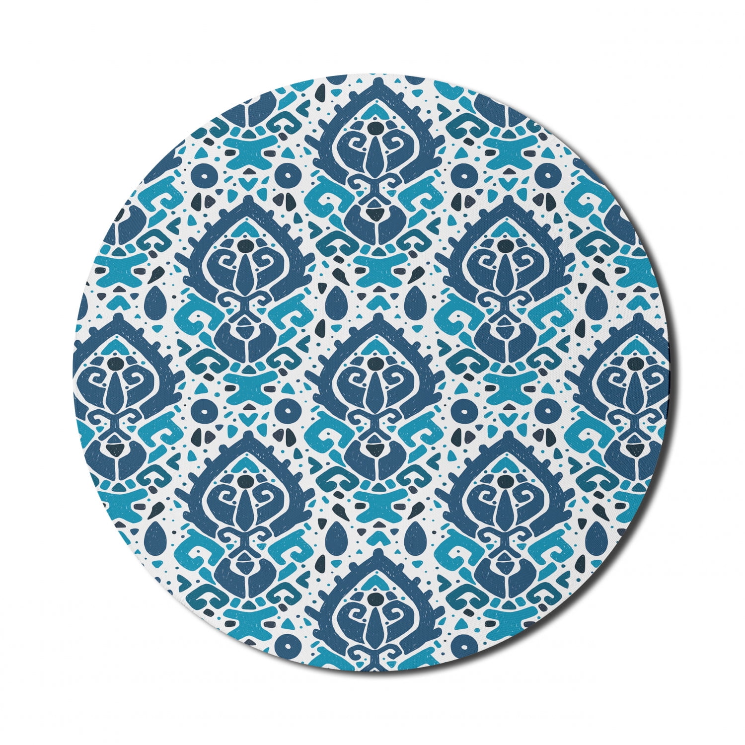 Ikat Mouse Pad for Computers, Tribal Inspired Motifs in Aztec Style ...
