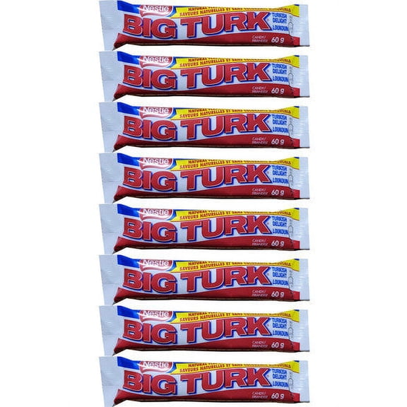 Nestle Big Turk, Chocolate Bar, 8pk, (60g/2.1 oz per bar) - Walmart.com
