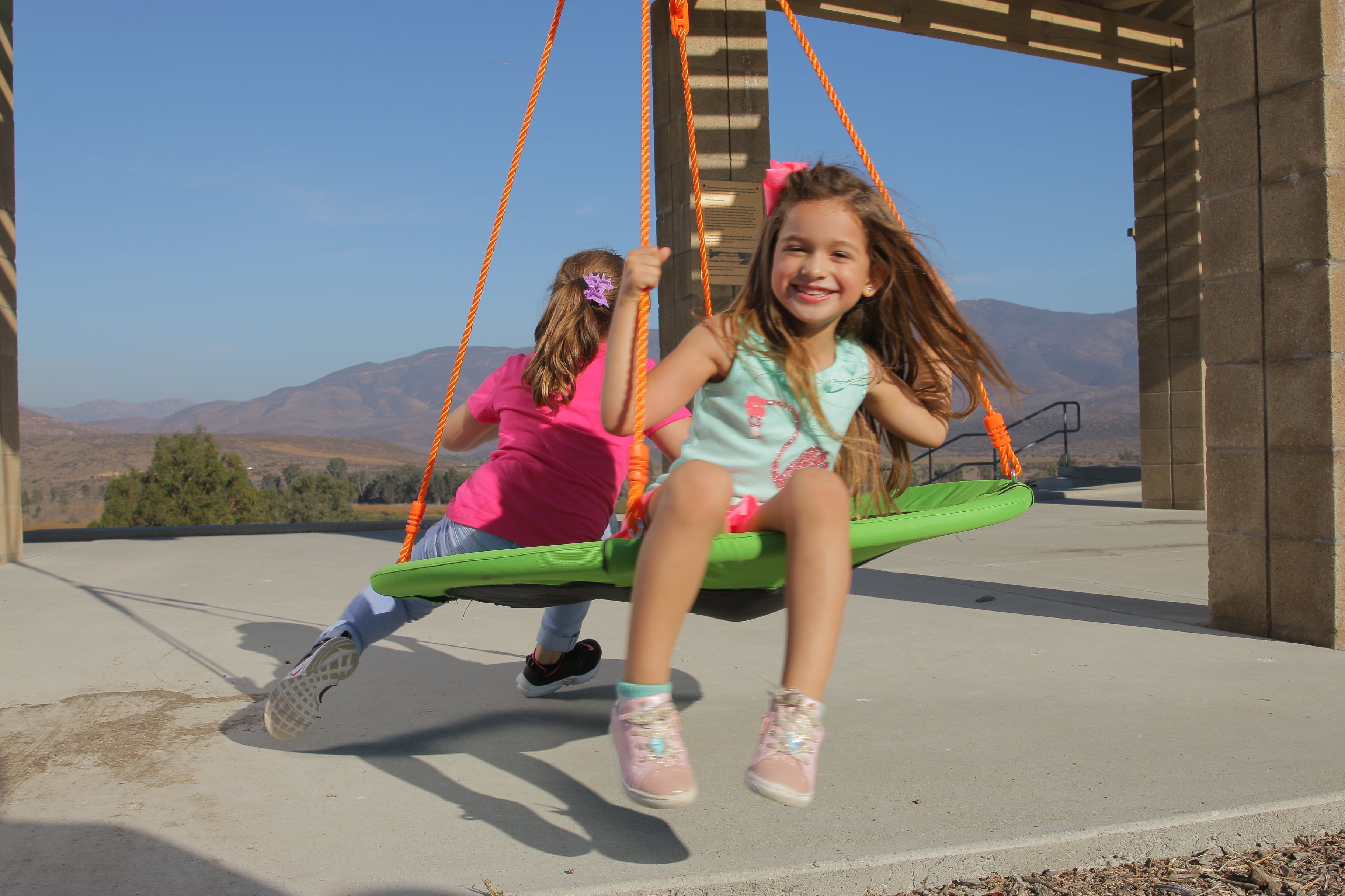 Platports 40'' Flying Saucer Tree Swing Indoor Outdoor Play Set Kids ...