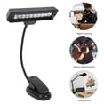 Portable Orchestra Music Stand Light Flexible Neck Clip On USB Reading ...