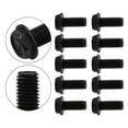 chengsi 10 Pcs M8/M7/M6 Screws Left Hand Thread Hex Flange Nails Carbon Steel For Cutting ...