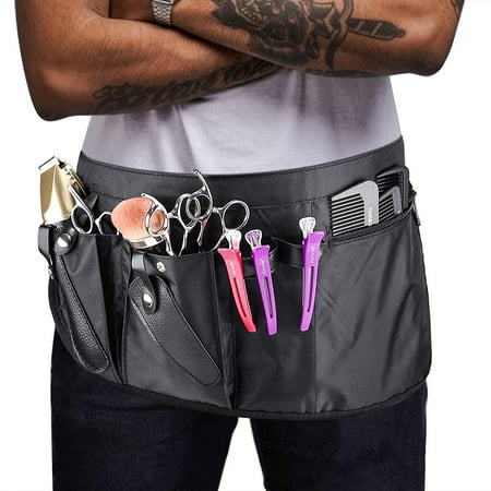 Hairdressing Tool Belt Bag, Multi Pocket Barber Waist Bag, Professional Salon Barber Hip Bag ...