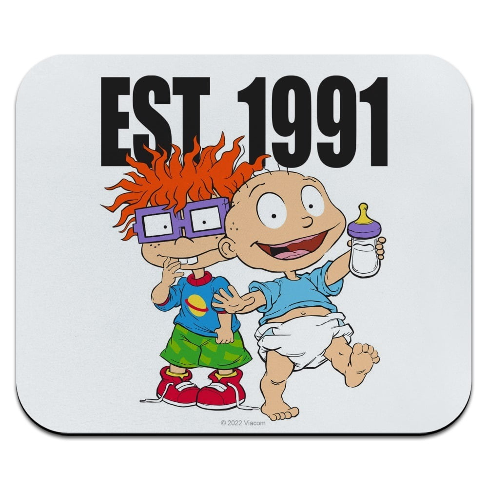 Rugrats Est 1991 Low Profile Thin Mouse Pad Mousepad - Walmart.com