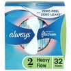 ALWAYS Infinity, Size 2, Super Sanitary Pads Non-Wings, Unscented, 32 ...