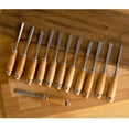 12 Piece ToolTreaux Woodcarving Chisel Set Professional Craft and Hobby ...